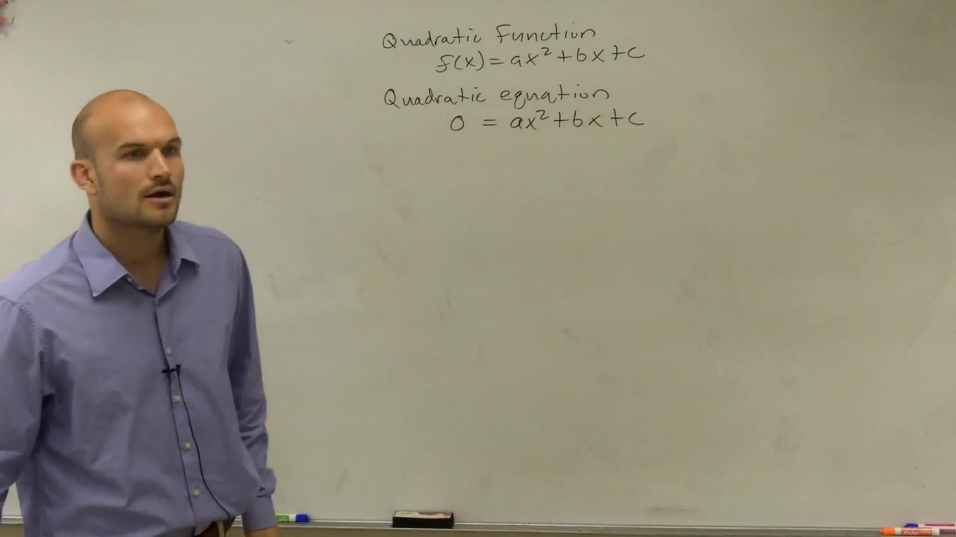 Introduction into quadratic equation, roots, zeros and solutions | Maths Introduction into quadratic equation, roots, zeros and solutions | Maths